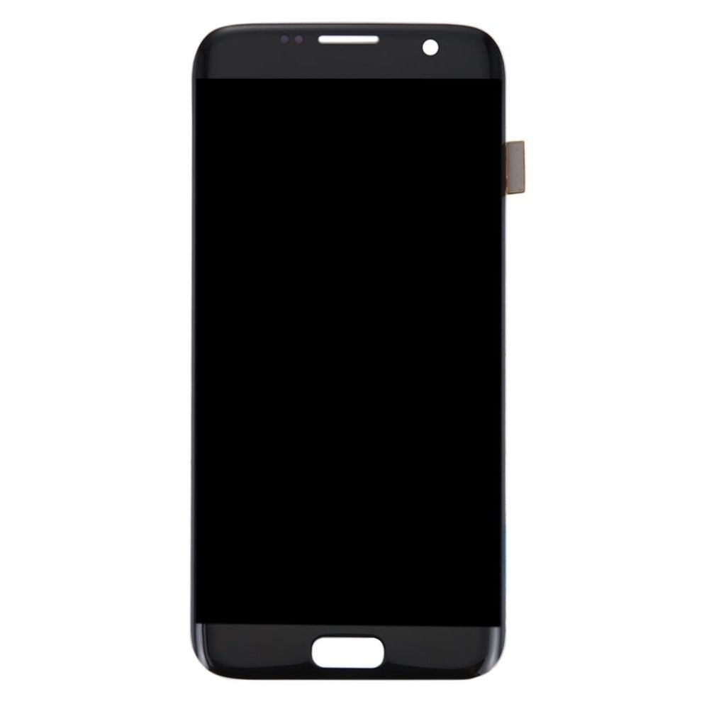 LCD with Touch Screen for Samsung Galaxy S7 Edge - Black by Maxbhi.com