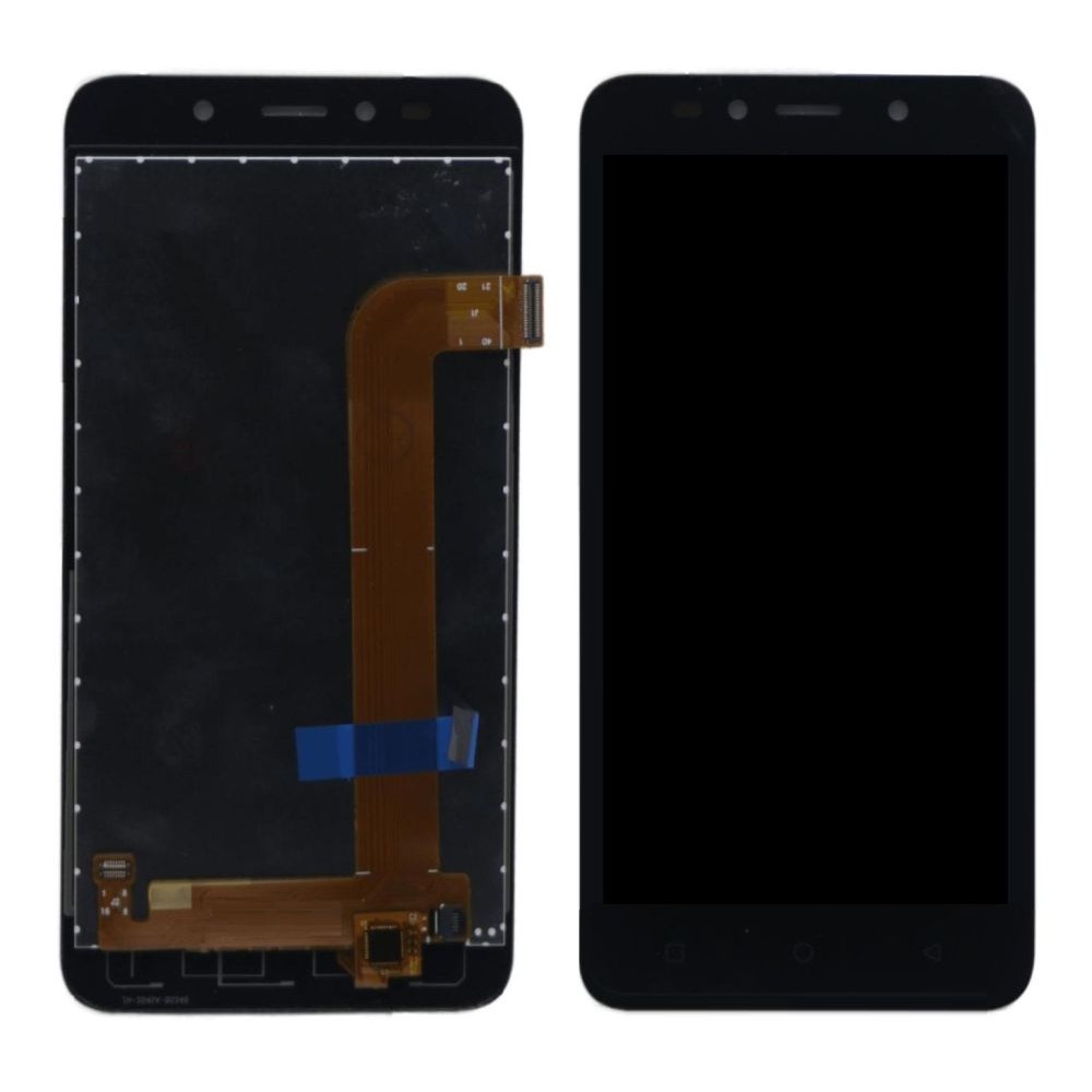 LCD with Touch Screen for Lava Z21 - Black by Maxbhi.com