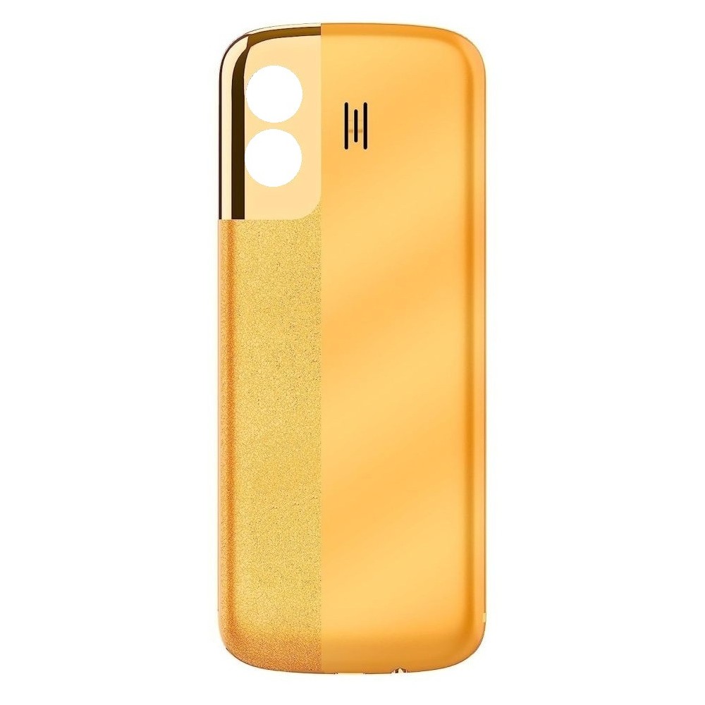 Back Panel Cover for Itel Super Guru 600 - Black - Maxbhi.com