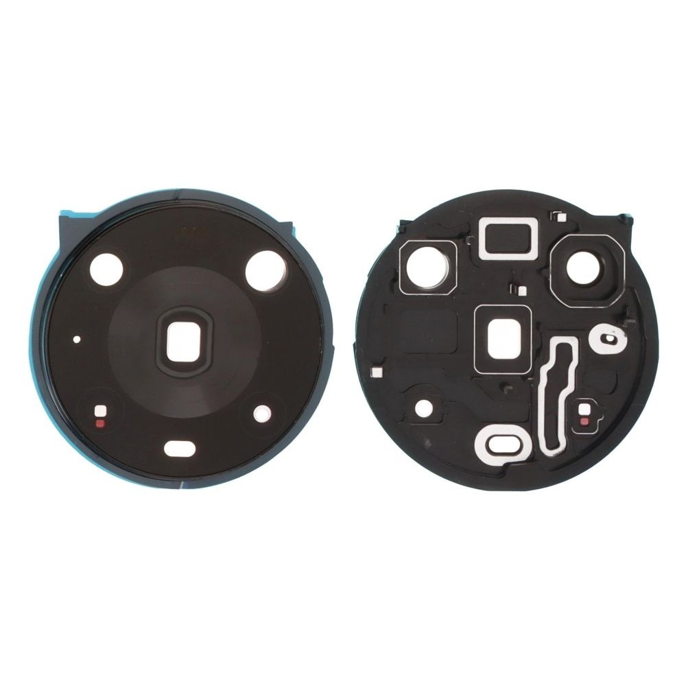 Camera Lens Glass with Frame for Honor Magic 4 Pro Black by Maxbhi.com
