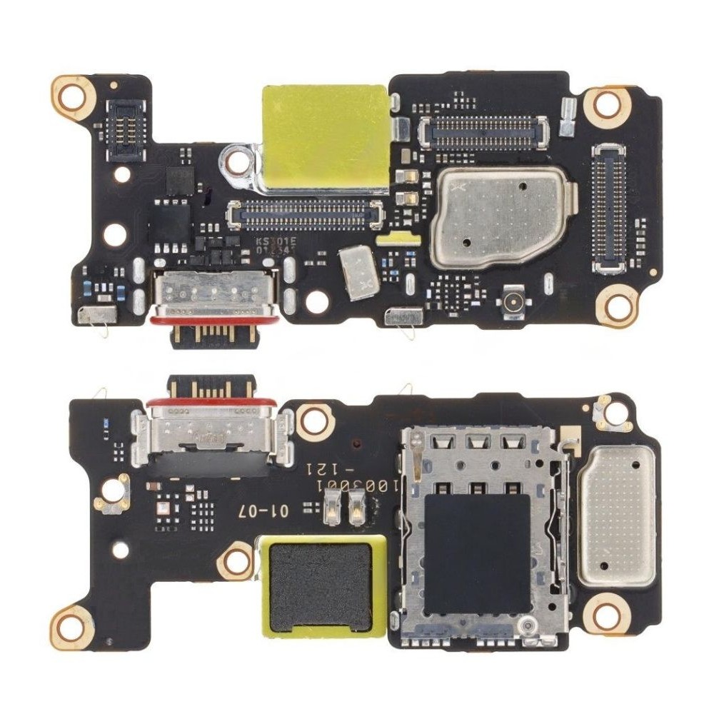 Charging Connector Flex PCB Board for Xiaomi Poco F5 Pro by Maxbhi.com