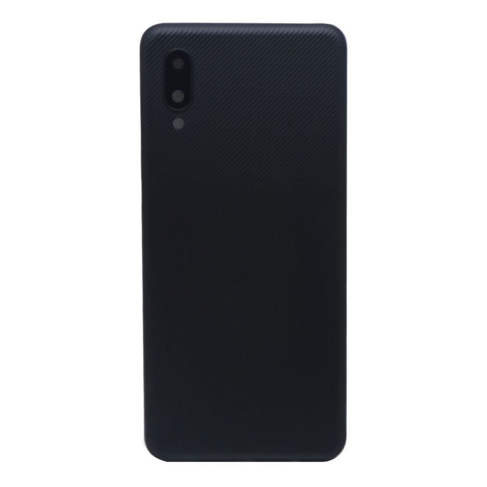 Back Panel Cover for Samsung Galaxy M02 - Black - Maxbhi.com