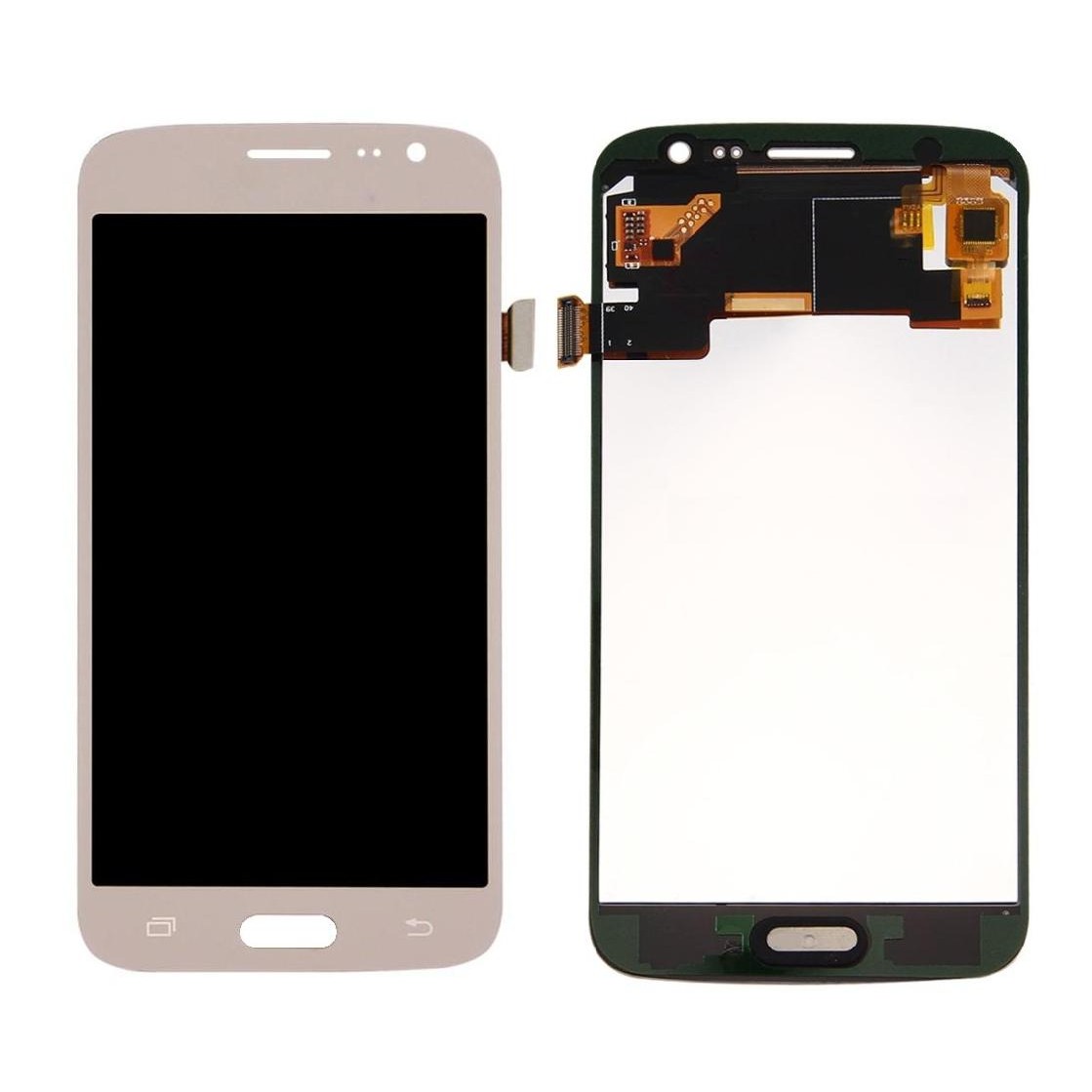 LCD with Touch Screen for Samsung Galaxy J2 (2016) - Gold by Maxbhi.com