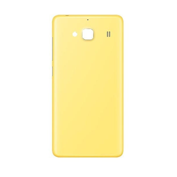 Back Panel Cover for Redmi 2 - Yellow - Maxbhi.com