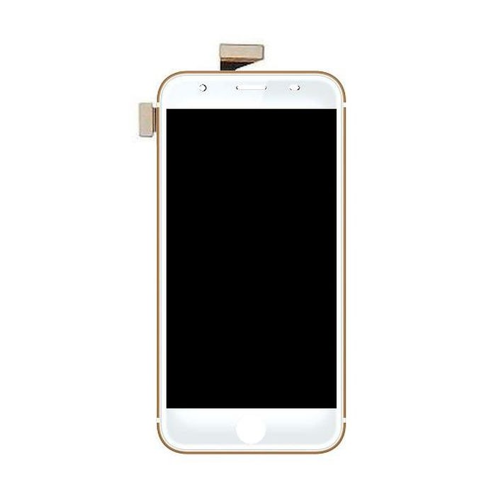 LCD with Touch Screen for Reach Allure - Gold by Maxbhi.com