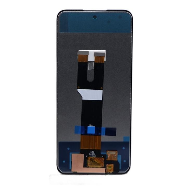 LCD with Touch Screen for Lava Blaze 2 - White by Maxbhi.com