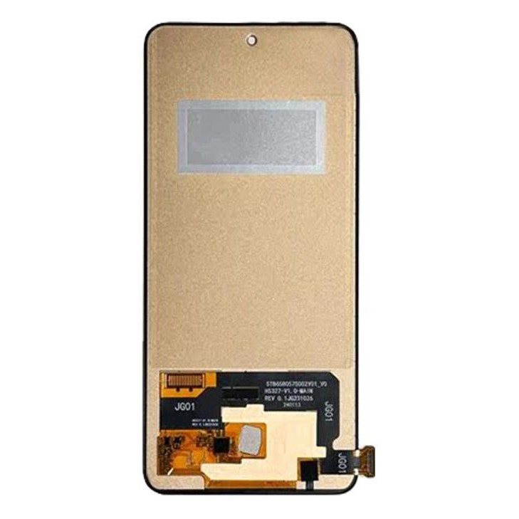 LCD with Touch Screen for Vivo Y200 5G - Black by Maxbhi.com