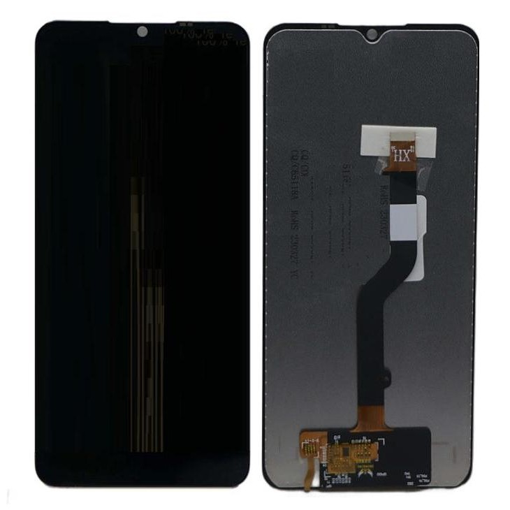 LCD with Touch Screen for Lava Yuva Pro - White by Maxbhi.com