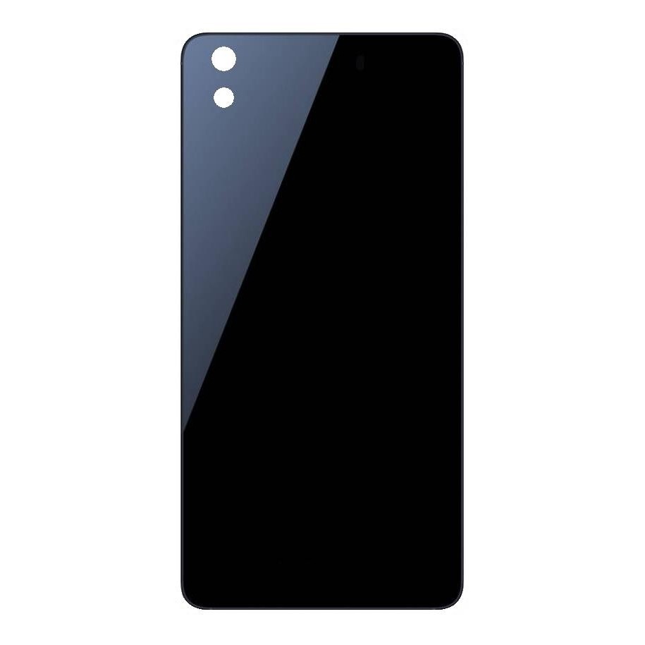 Back Panel Cover for Lyf Water 8 - Black - Maxbhi.com
