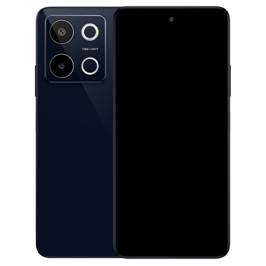 Back Panel Cover for Lava Blaze 3 5G - Blue - Maxbhi.com