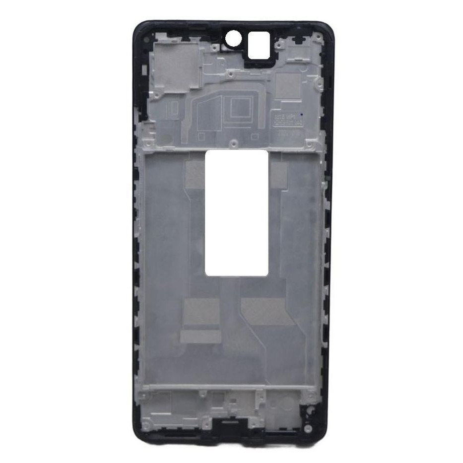 LCD Frame Middle Chassis for Xiaomi Poco X5 Pro 5G - Black by Maxbhi.com