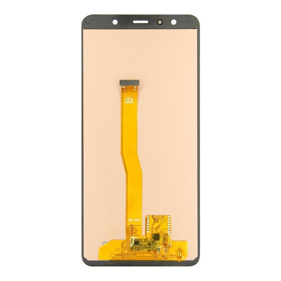 LCD with Touch Screen for Samsung Galaxy A7 2018 - Black by Maxbhi.com