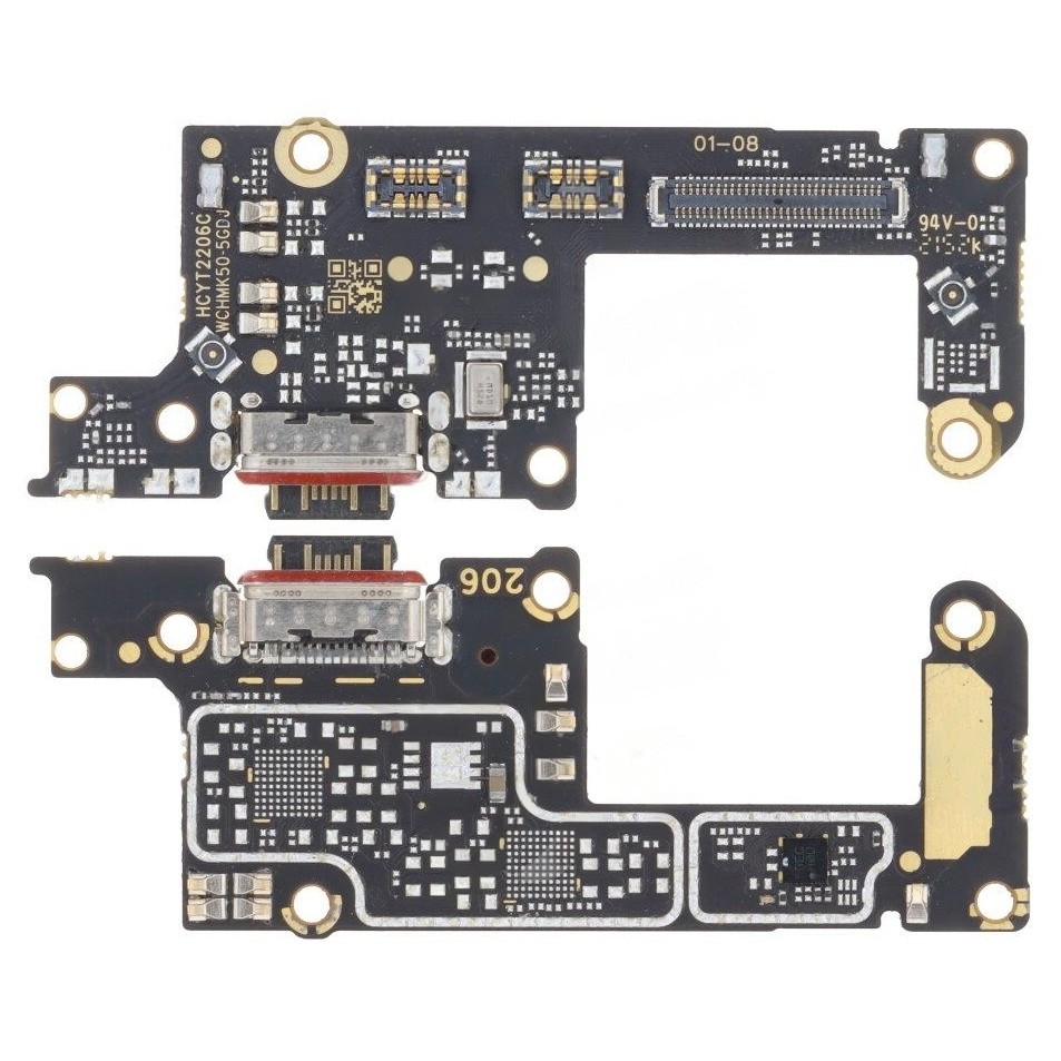 Charging Connector Flex PCB Board for Xiaomi Poco F4 GT by Maxbhi.com