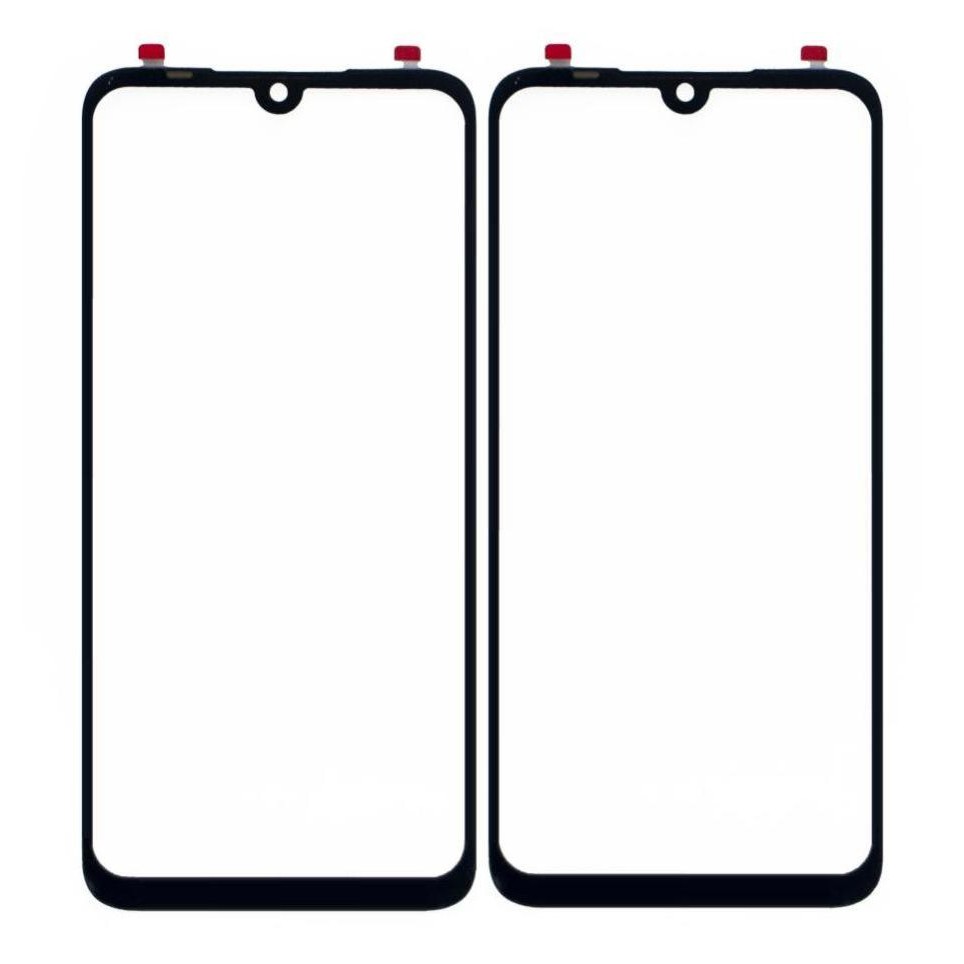 Replacement Front Glass for Xiaomi Redmi Note 7 Pro - Black by Maxbhi.com