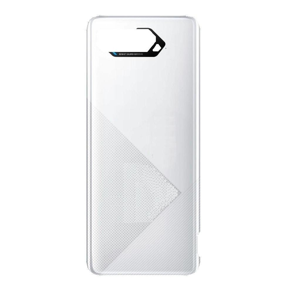 Back Panel Cover for Asus ROG Phone 5s - White - Maxbhi.com