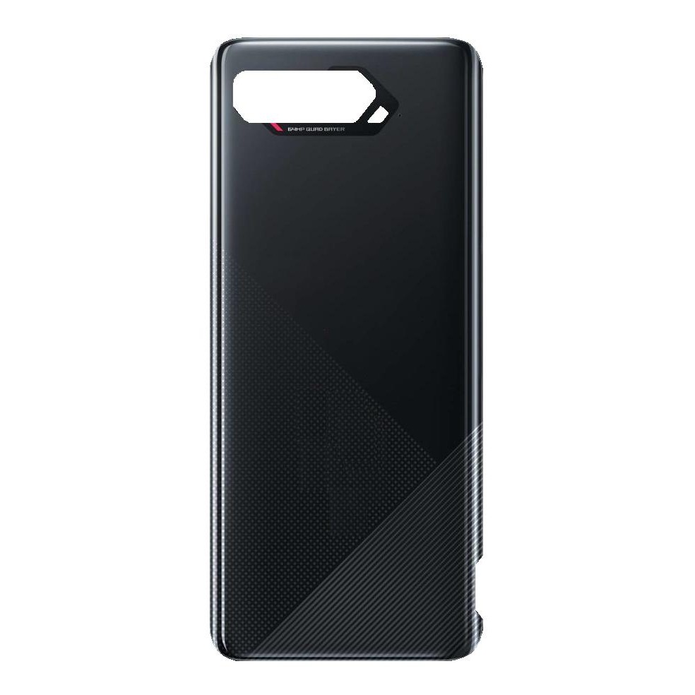 Back Panel Cover for Asus ROG Phone 5s - Black - Maxbhi.com