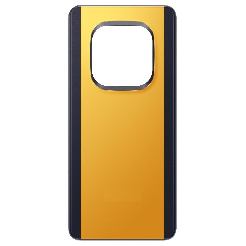 Back Panel Cover for Realme Narzo 70 Turbo 5G - Yellow - Maxbhi.com