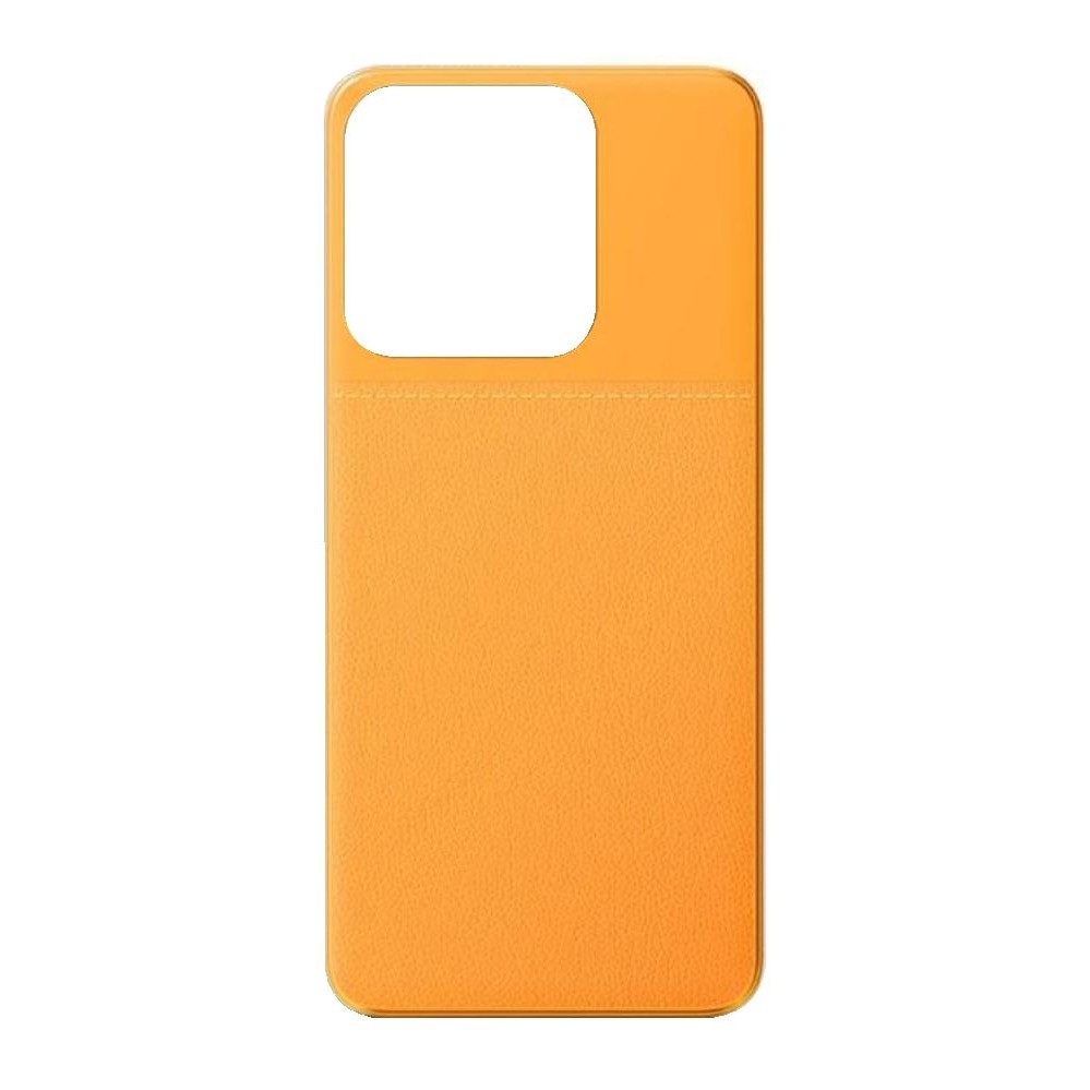 Back Panel Cover for Itel A05s - Orange - Maxbhi.com
